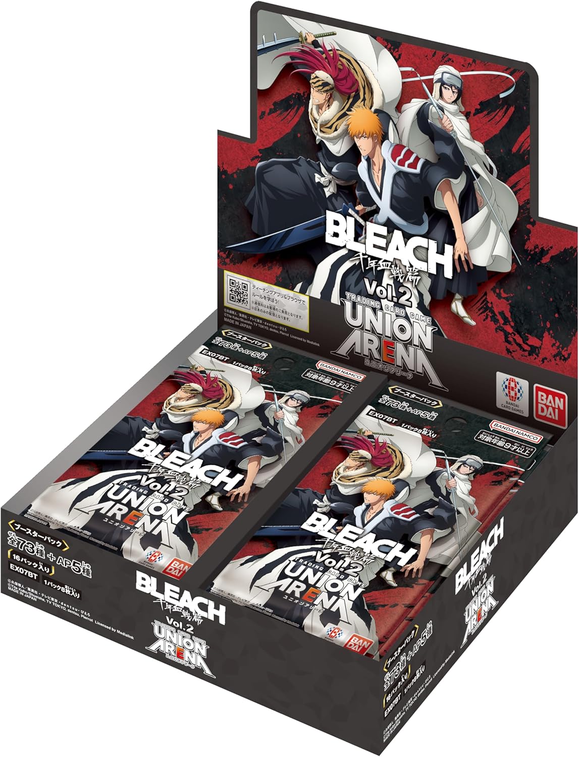 Bleach Thousand-Year Blood War vol.2 union arena booster pack box ...